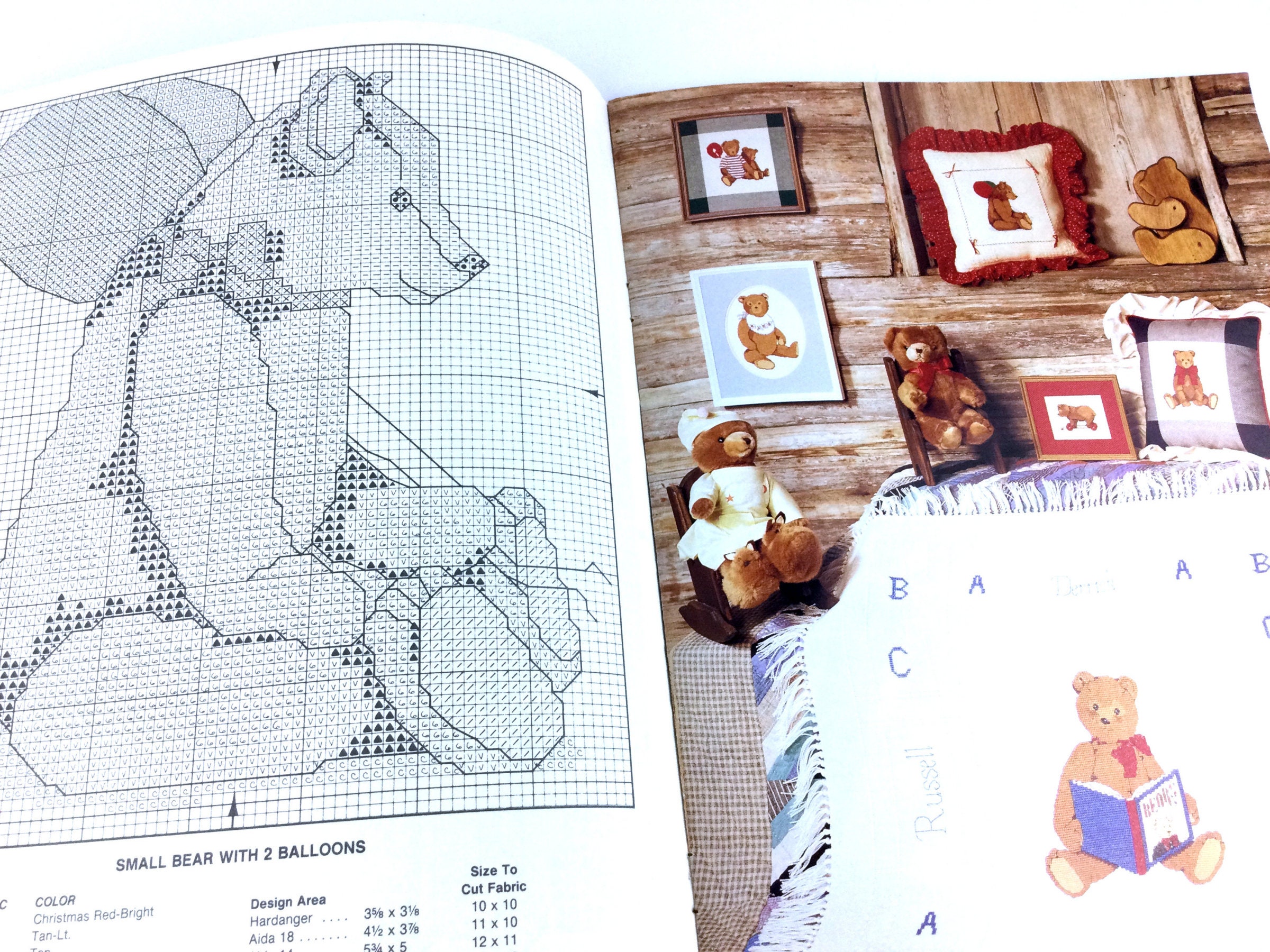 Teddy Bear Cross Stitch Cross Stitch Pattern Teddy Bear - Etsy