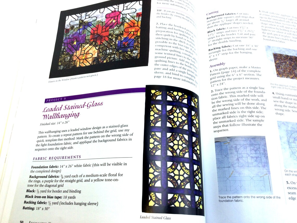 Enchanted Views Wrought Iron Quilt Book Quilt Pattern - Etsy