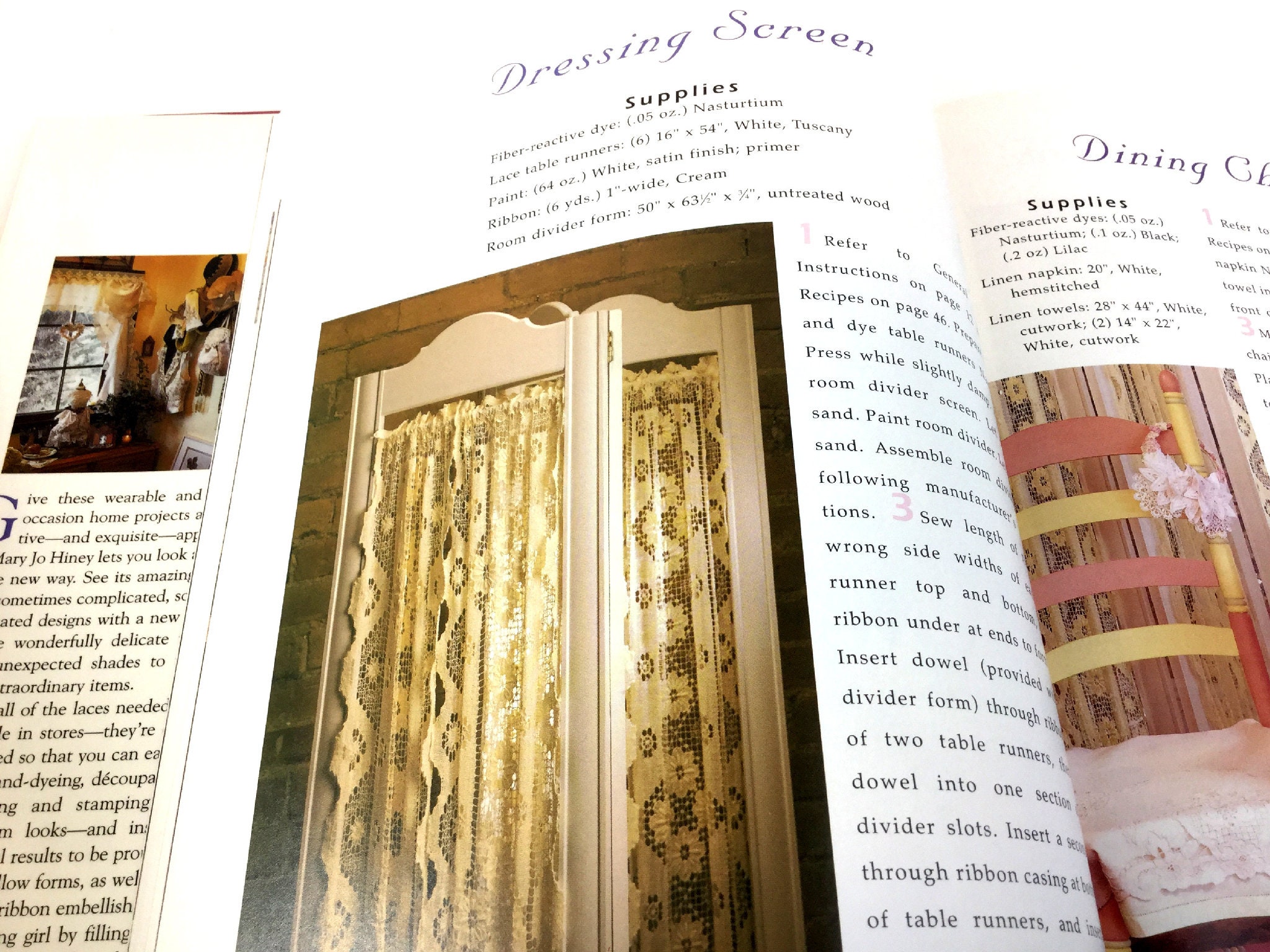 Creating With Lace Lace Crafts Vintage Lace Lace Book Lace | Etsy