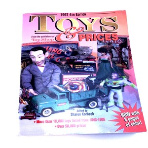 Toy Price Guide Toy Collectors Toy Values Value Guide - Etsy