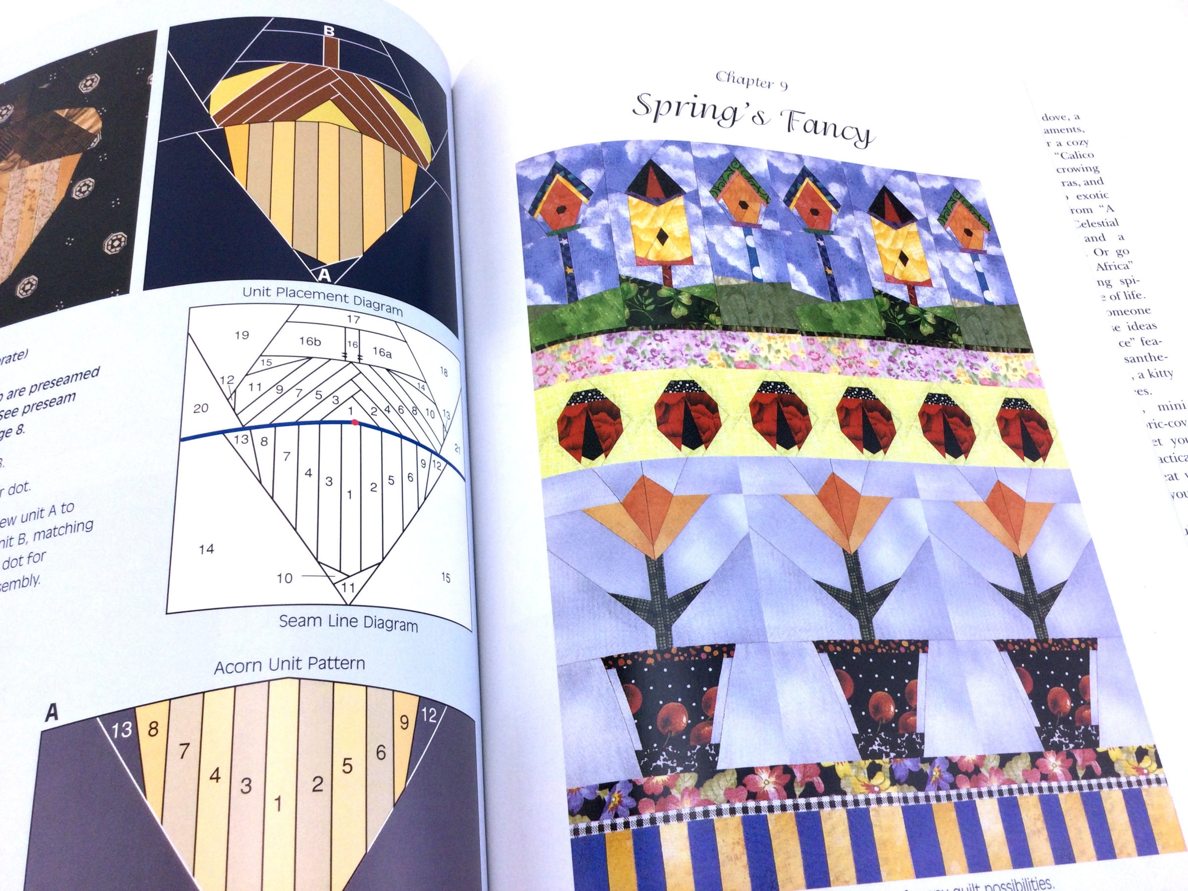 Foundation Pieced Quilts Quilt Pattern Foundation Piecing | Etsy