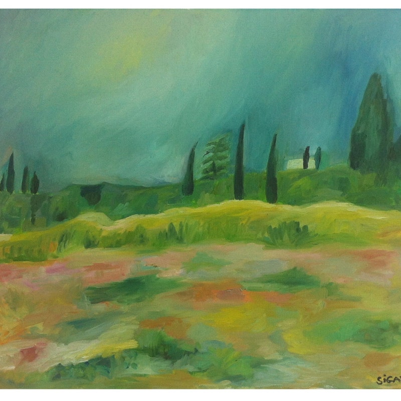 Hand Painted Scenery - Etsy