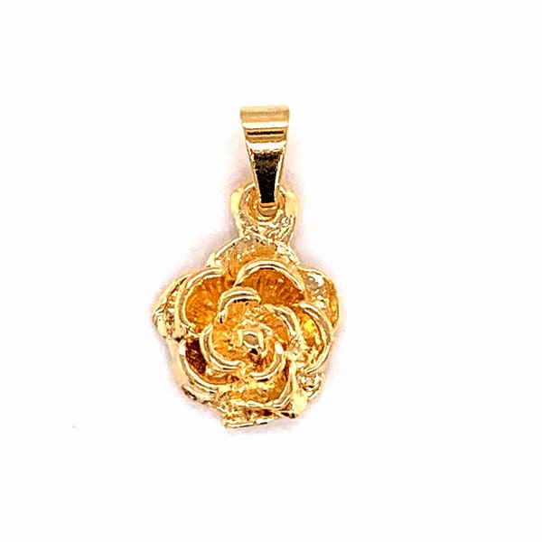Rose Charm - Etsy