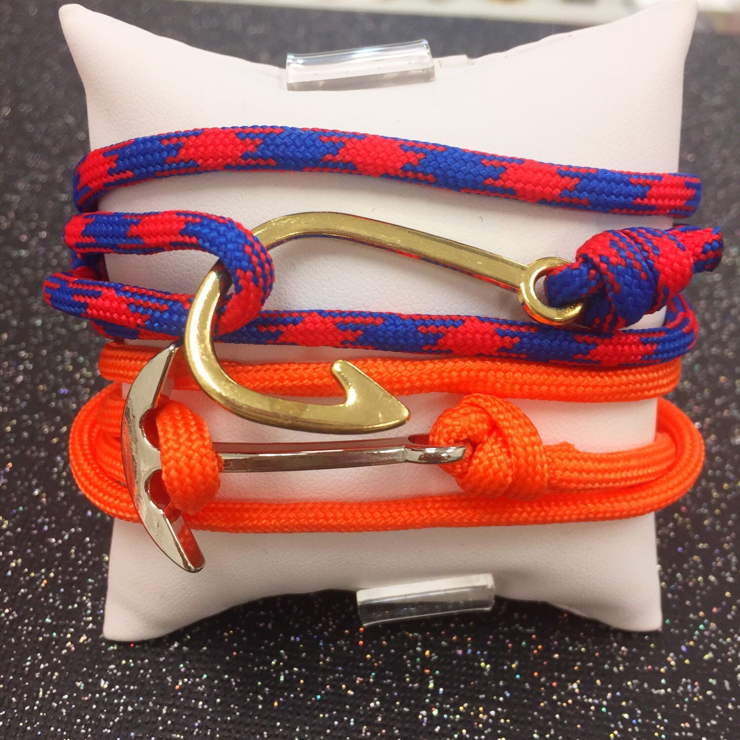 Anchor Bracelet Nautical Bracelet Hook Bracelet Rope Bracelet | Etsy