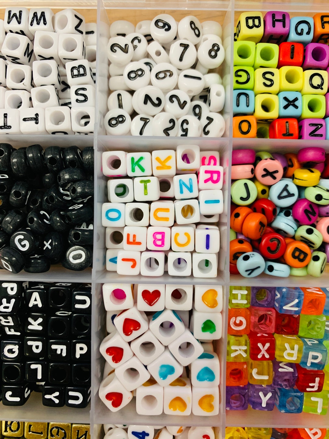 DIY Bracelet Letter Bead Kit,arts & Crafts for Kids and Adults,assorted ...