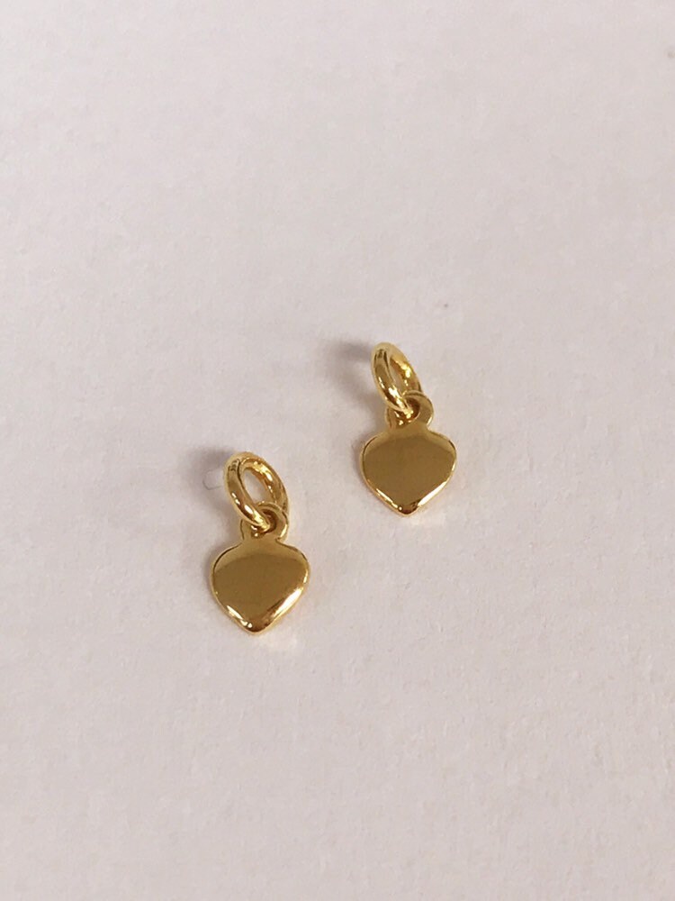 Gold Filled Mini Heart Charmtiny Heart Charm Gold Filled - Etsy