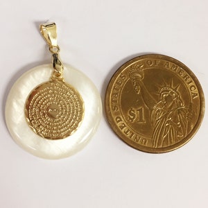 Our Father Prayer Pendant, Gold Filled Pendant, the Lord's Prayer Charm ...