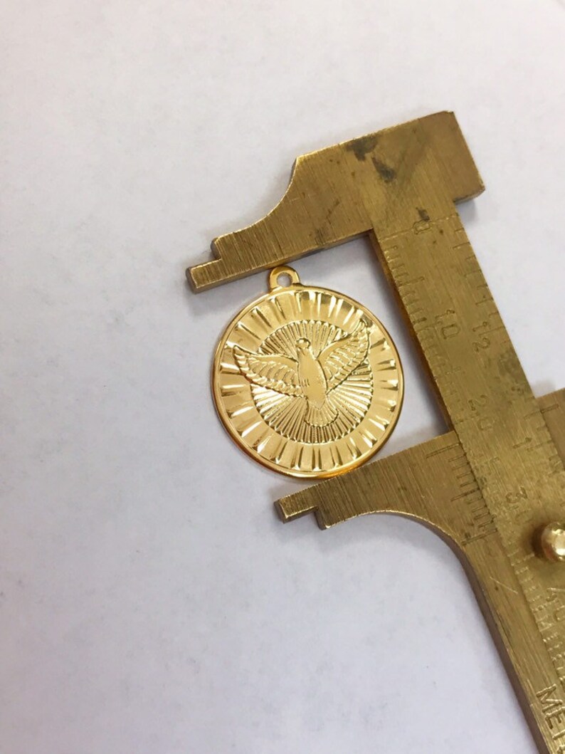 Holy Spirit Pendant First Holy Communion Bird Pendant - Etsy