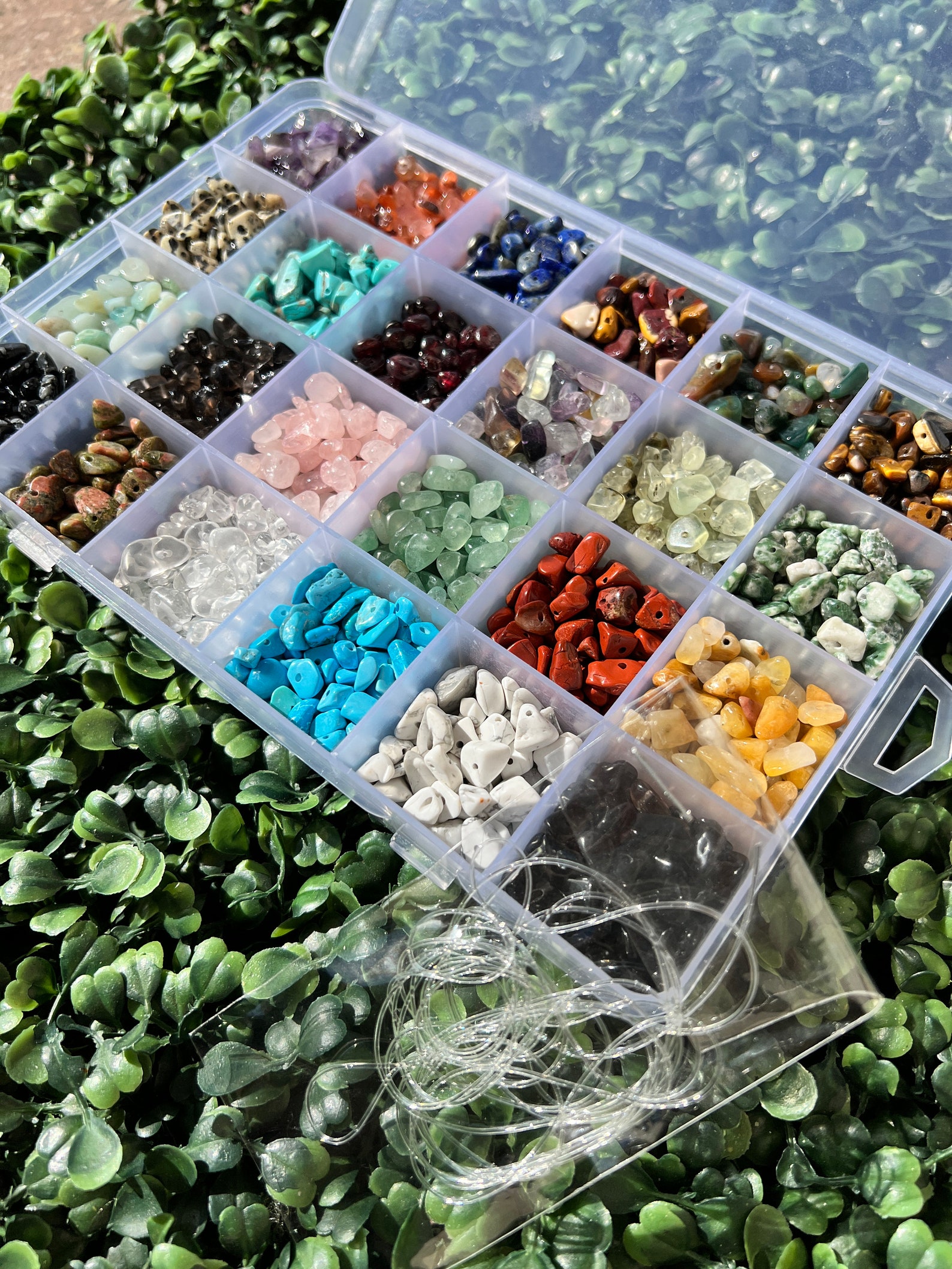 Bulk Crystal Kit, Healing Gemstone Crystal Chip Kit,chakra Beads,stone ...