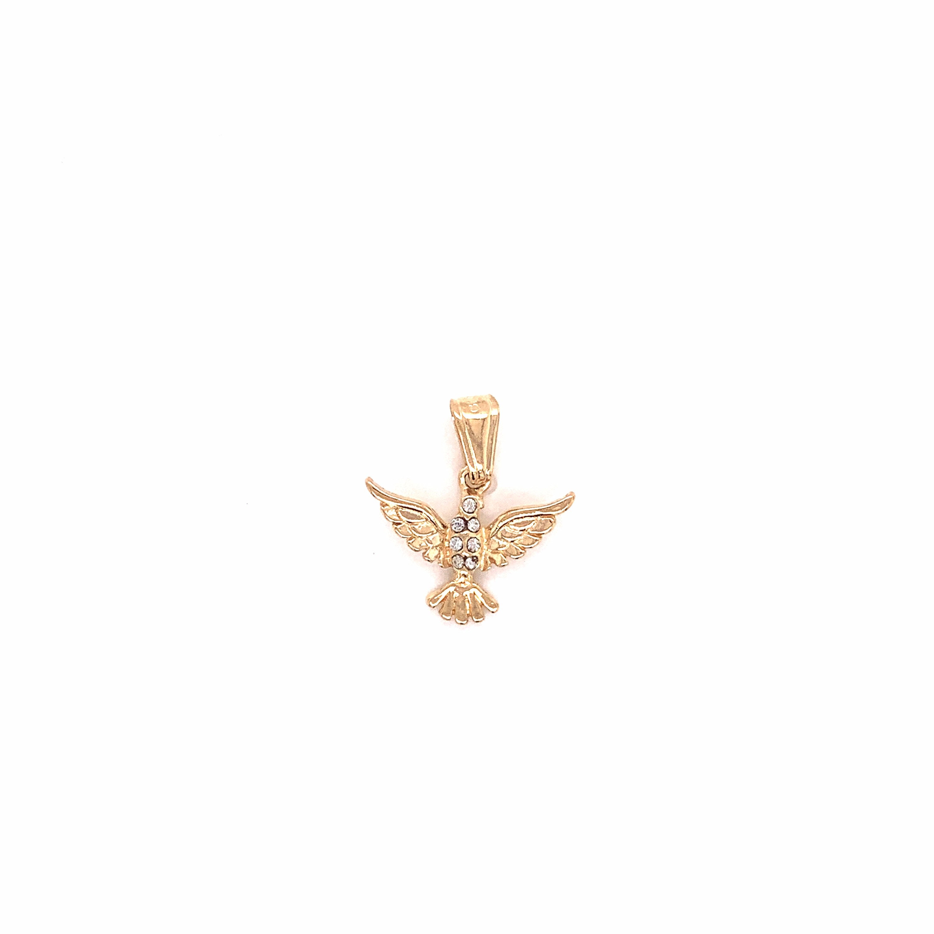18K Gold Filled Holy Spirit Charm,religious Charm,bulk Jewelry Making ...