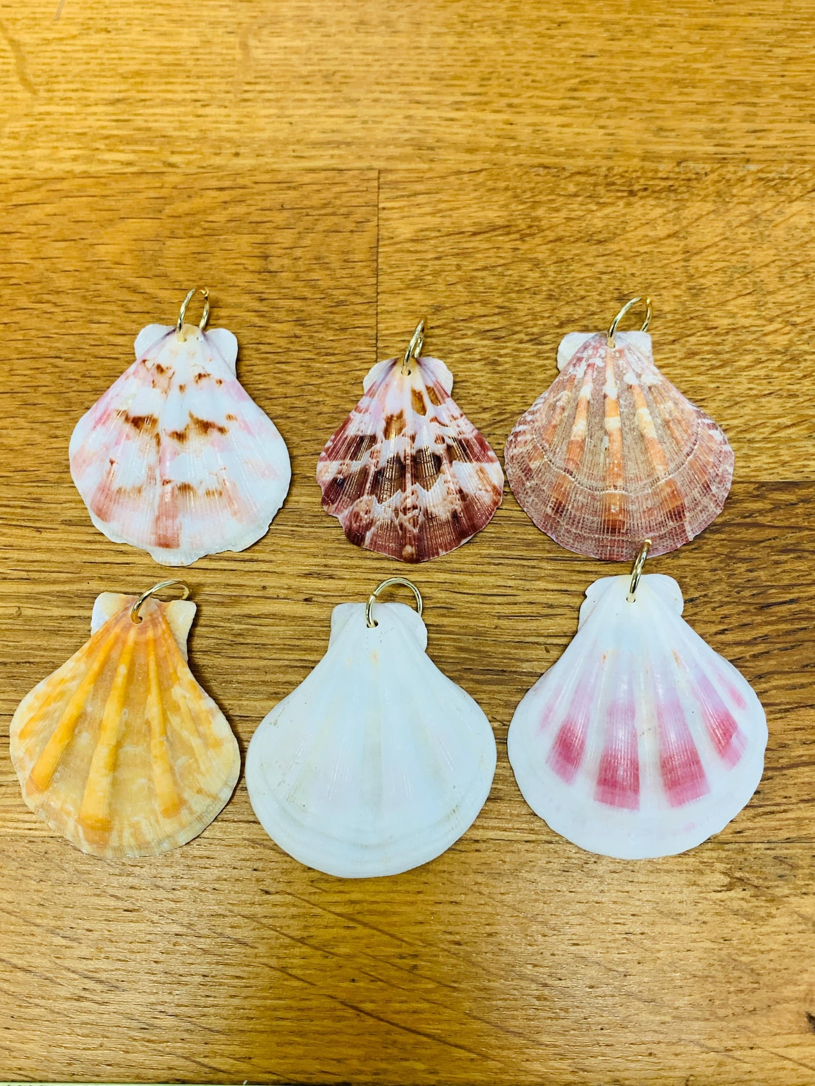 Large Sea Shell Charm, Seashell Pendant for Necklace, Ocean Summer ...