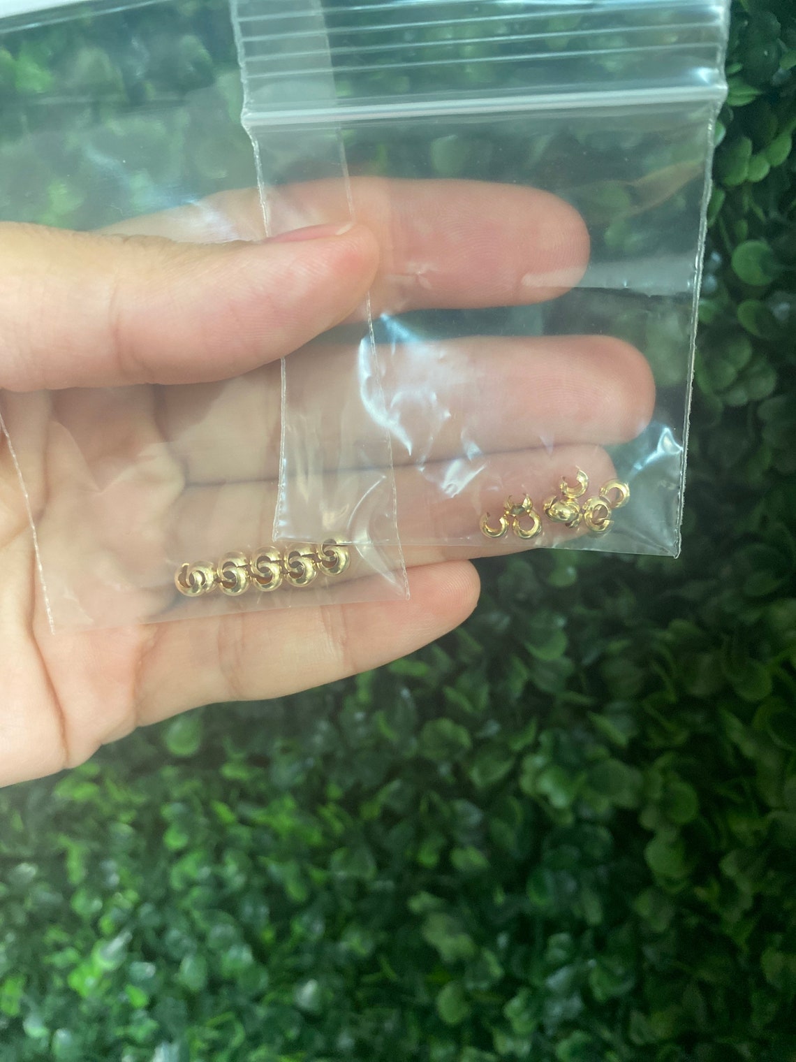 Non Tarnish Gold Filled Crimp CoversSterling Silver Crimp | Etsy