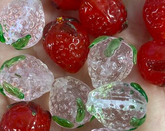 Glass Fruit Beads | Etsy
