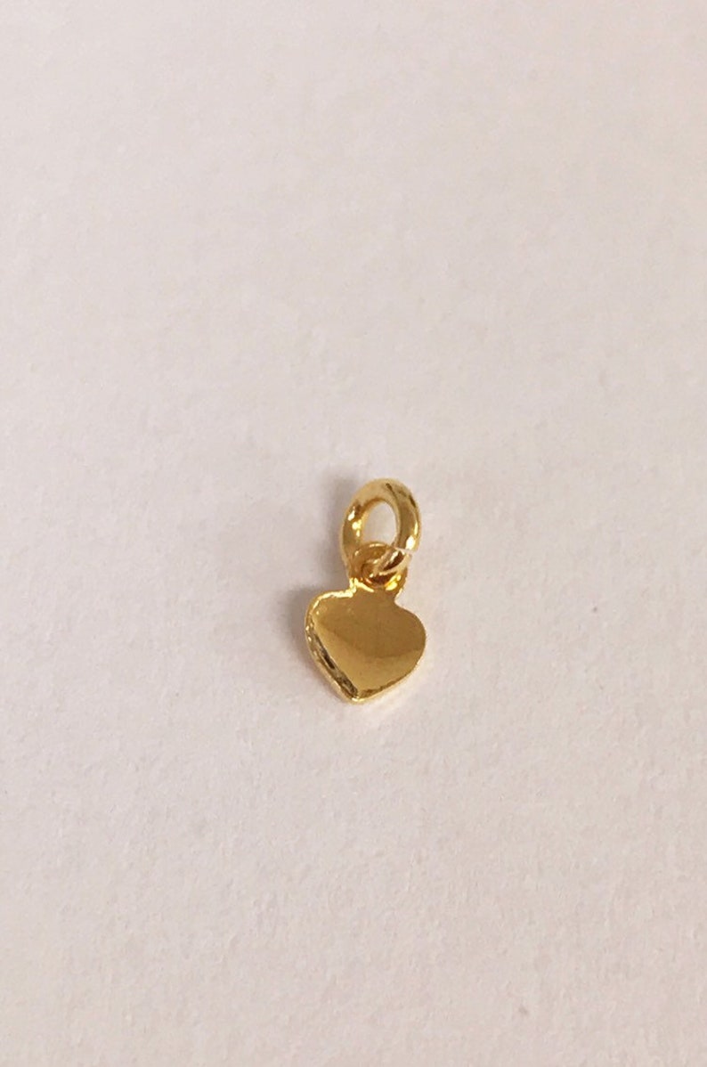 Gold Filled Mini Heart Charmtiny Heart Charm Gold Filled - Etsy