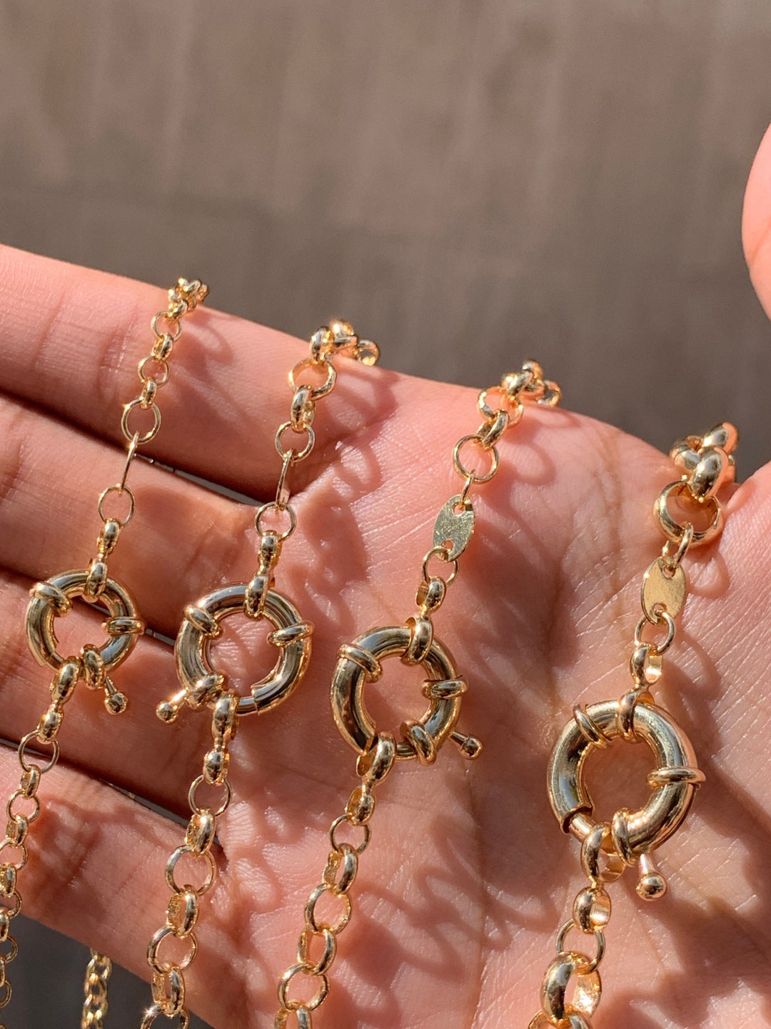 Wholesale Gold Filled Rolo Chain, 18KT Gold Filled Bulk Chain ...