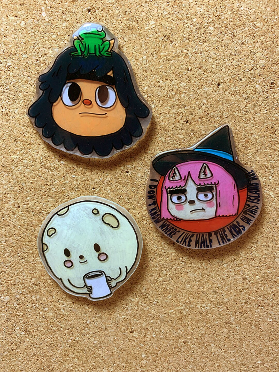 Summer Camp Island Pins - Etsy