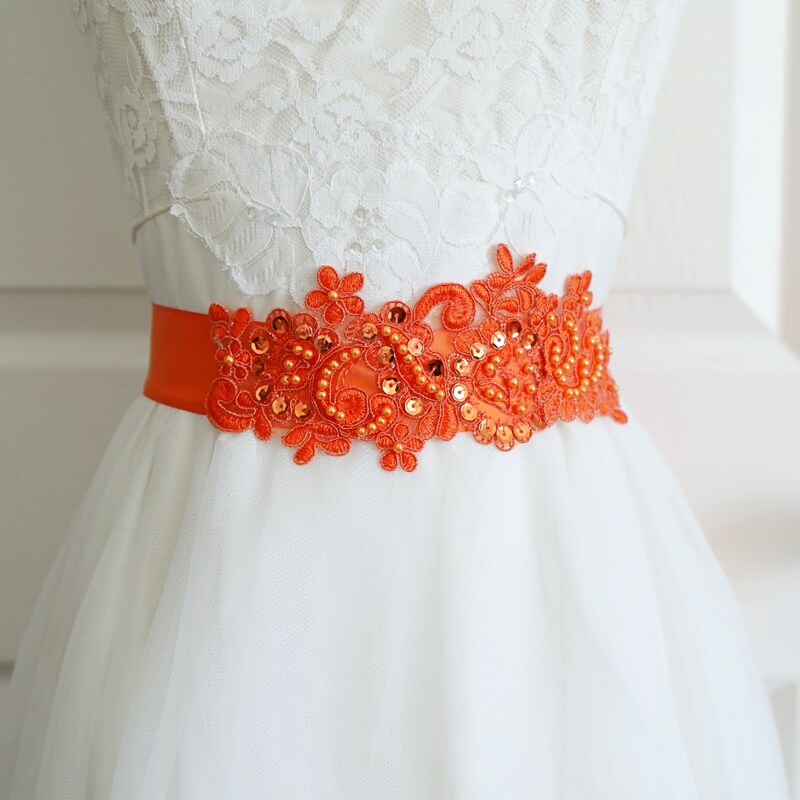 Orange Sash - Etsy
