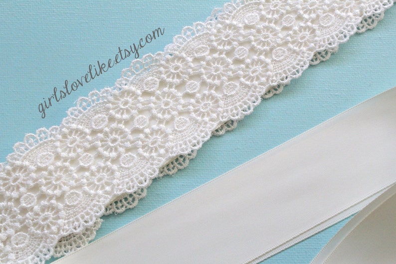 Ivory Venice Lace Sash Ivory Bridal Sash Ivory Bridesmaid | Etsy