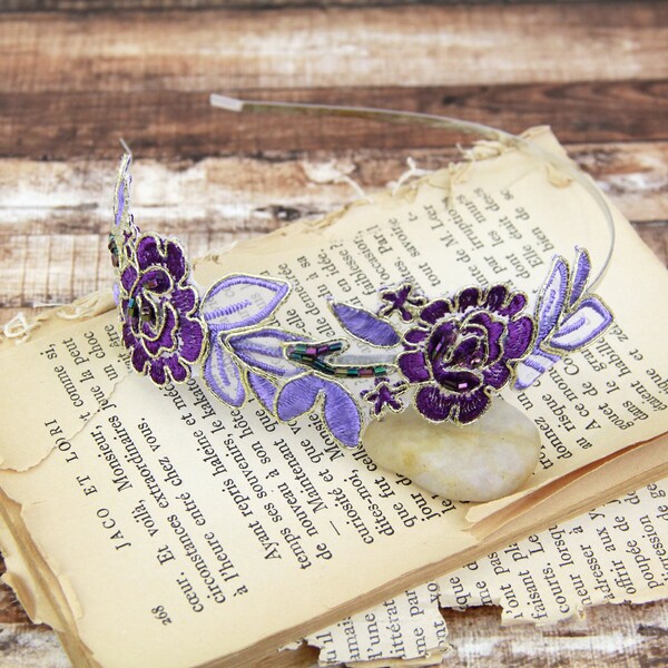 Flower Hair Band - Etsy