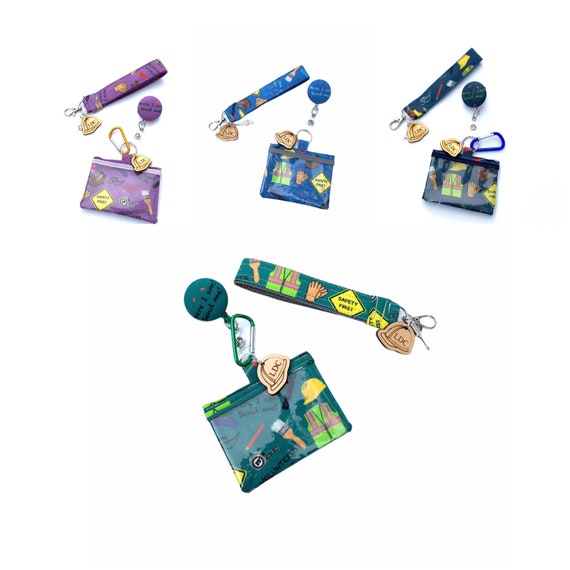 LDC/DRC Badge Holder & Key Fob Gift Set - Etsy