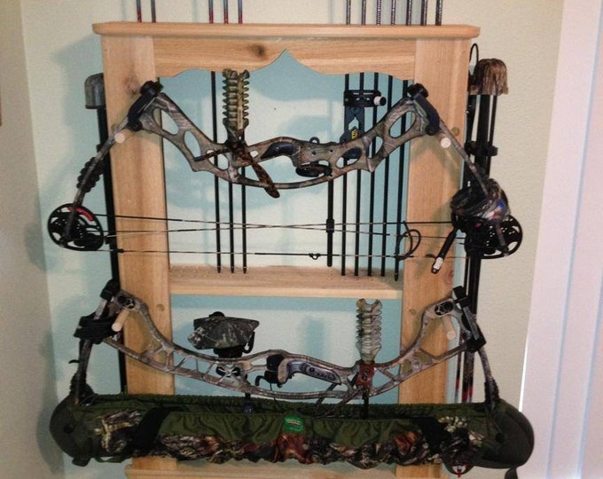 Archery Bow Rack Arrows Store Vertical. Constructed in - Etsy