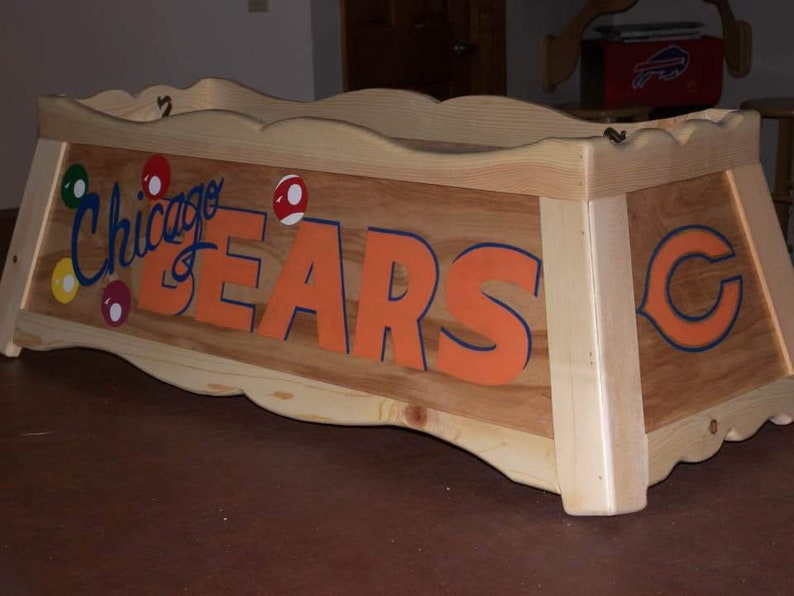 Sports Themes Pool / Poker Table Lights. Any Sports Logo. - Etsy