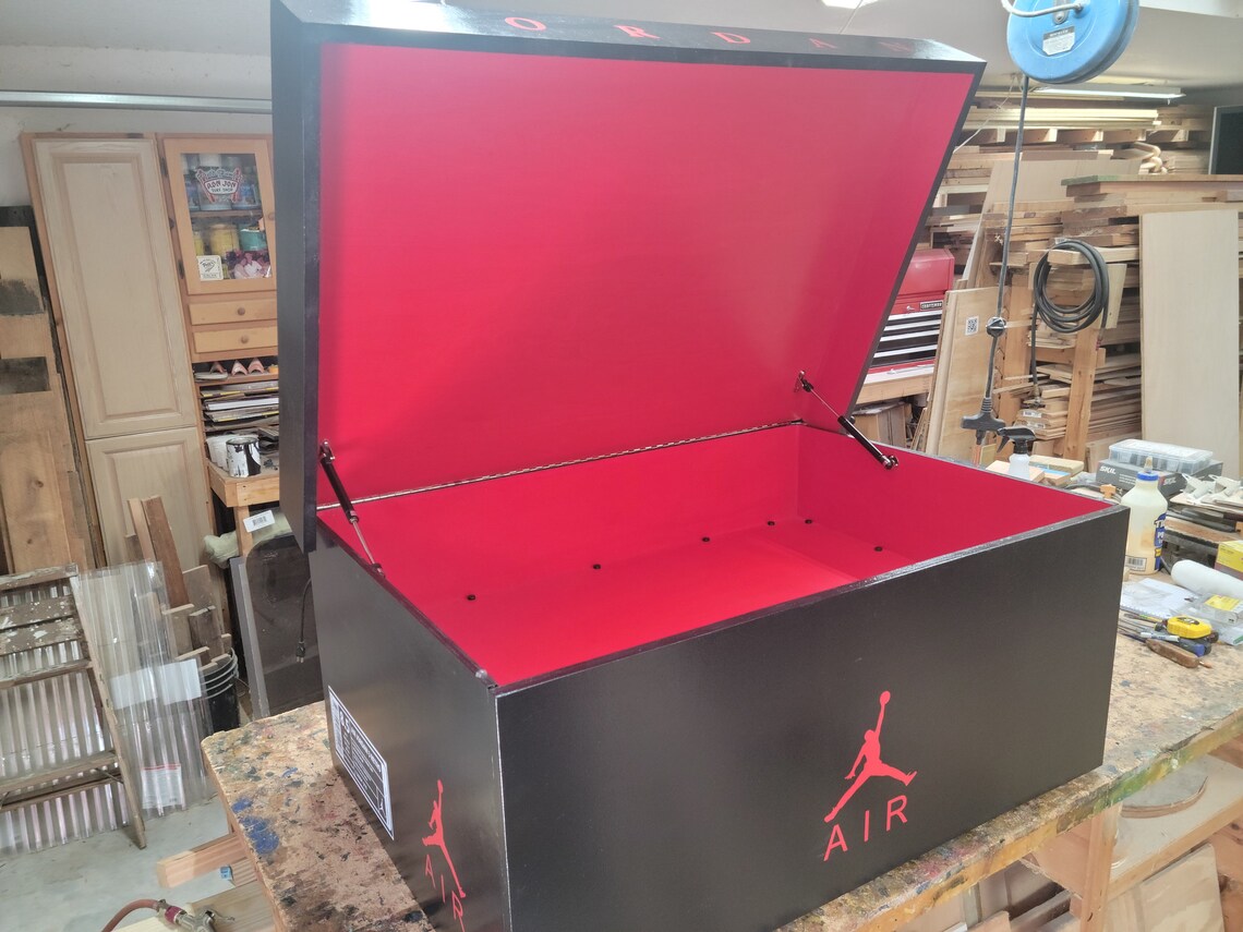Jordan Mega Shoe Box Sneaker Storage - Etsy