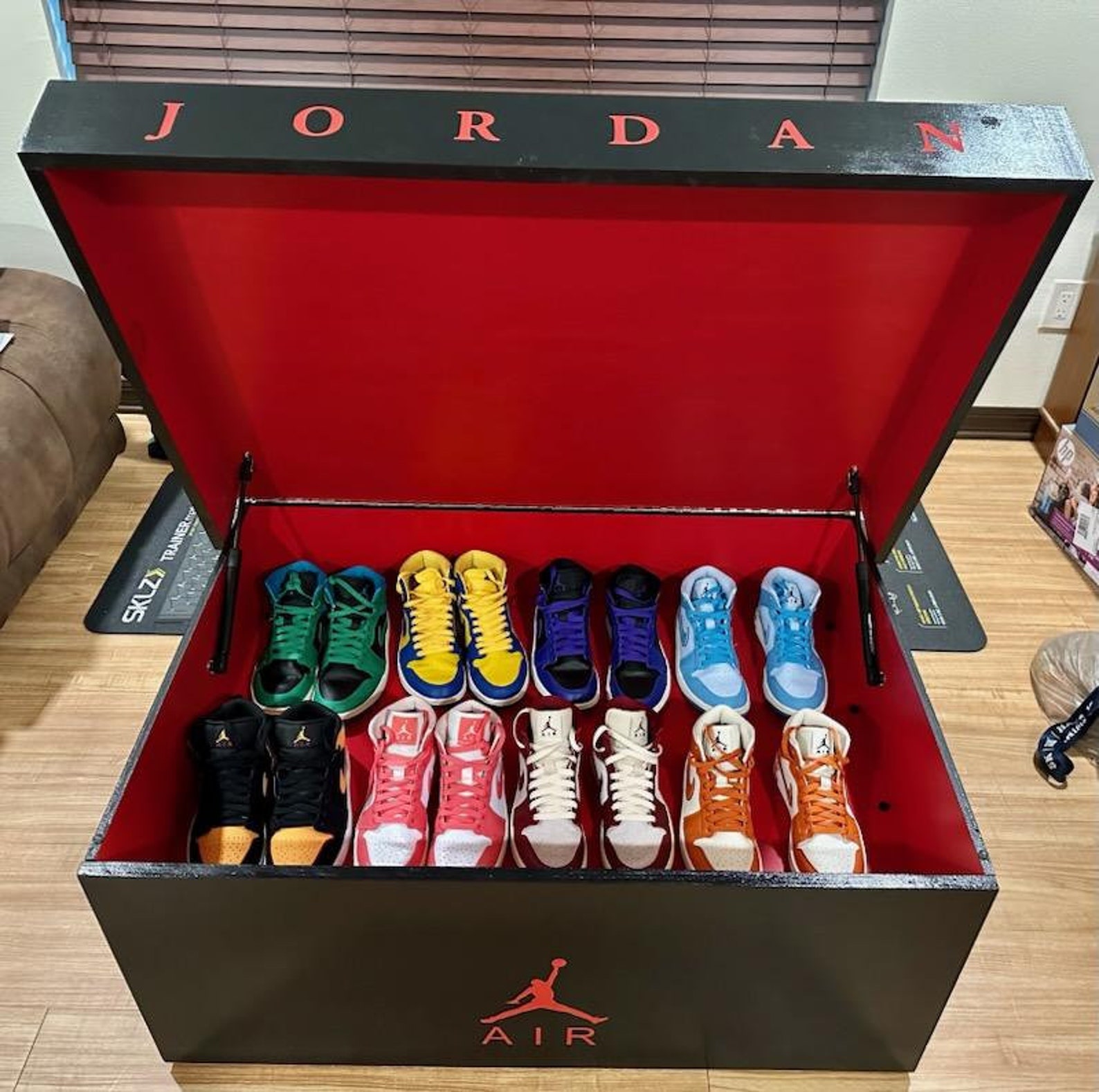 Jordan Mega Shoe Box Sneaker Storage - Etsy