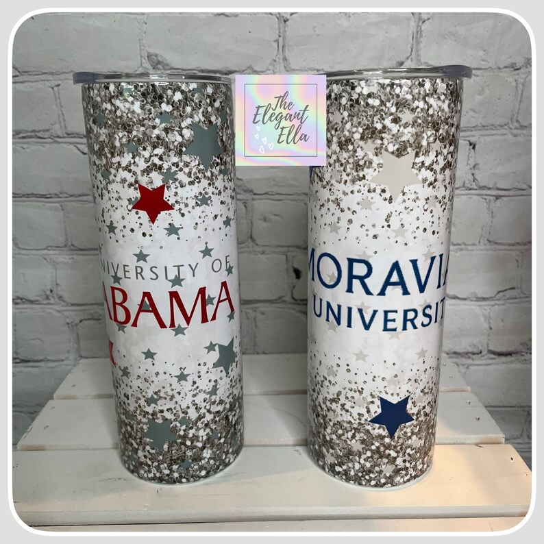 College Logo Tumbler College Bed Party College Merch Custom - Etsy