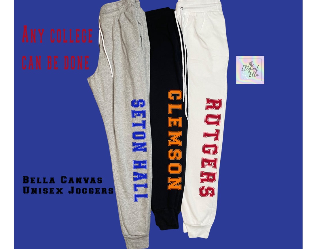 Custom College Sweatpants, College Jogging Pants, Custom College ...