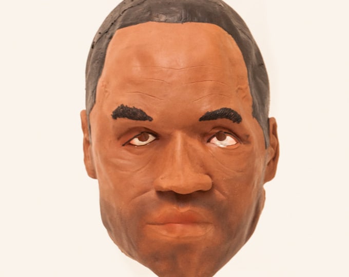 O.J. SIMPSON Latex Mask, Halloween, Scary, - Etsy