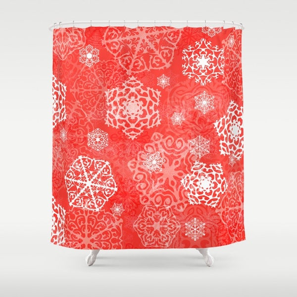 Peppermint Shower Curtain - Etsy