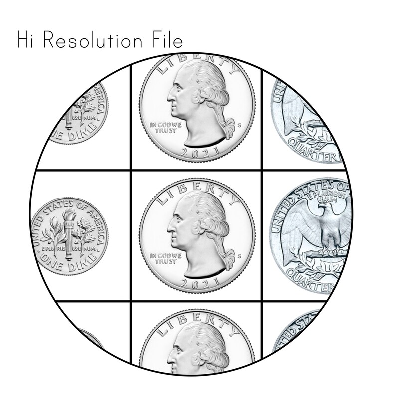 Coin Game for Children, Learning Resource, Money Teaching, Homeschool ...