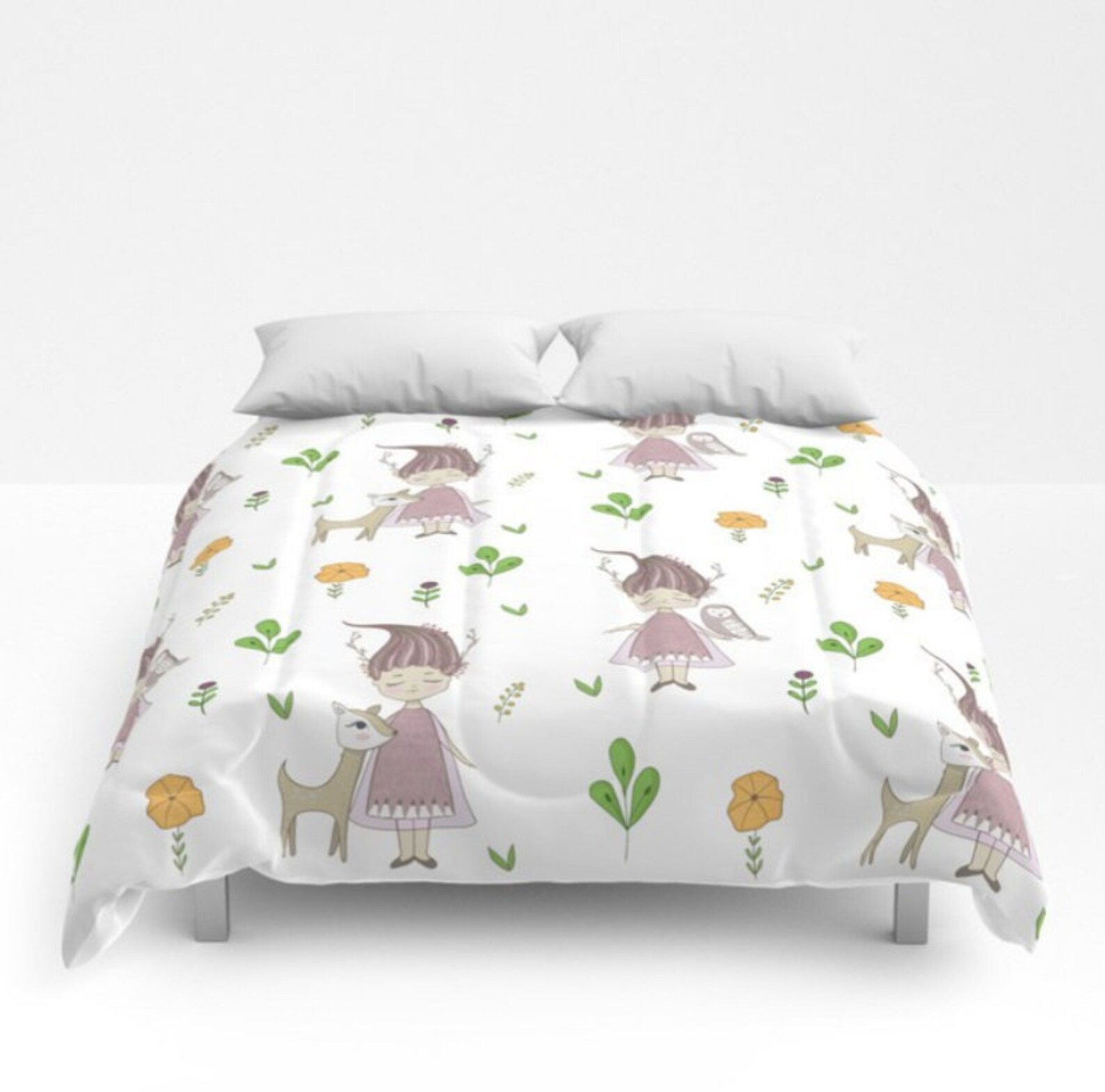 Girls Duvet Girls Comforter Girls Bedspread Girls Bedroom - Etsy