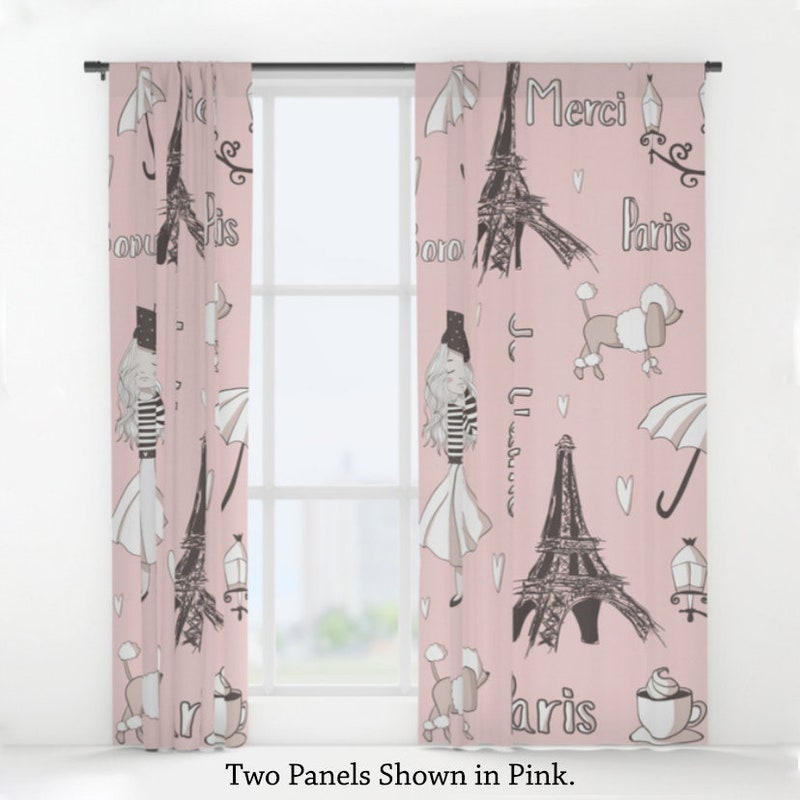 Paris Curtains - Etsy