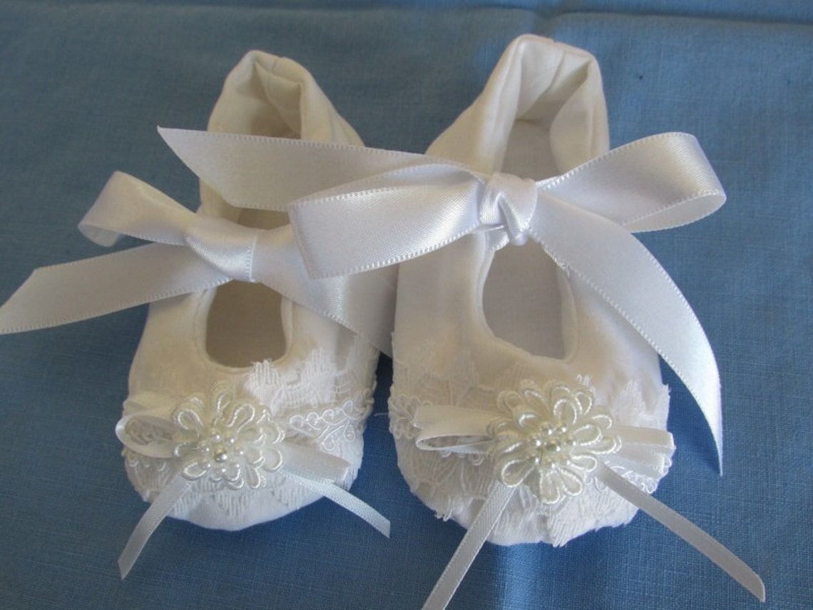Christening Baptism Blessing Shoes for Baby Girls - Etsy