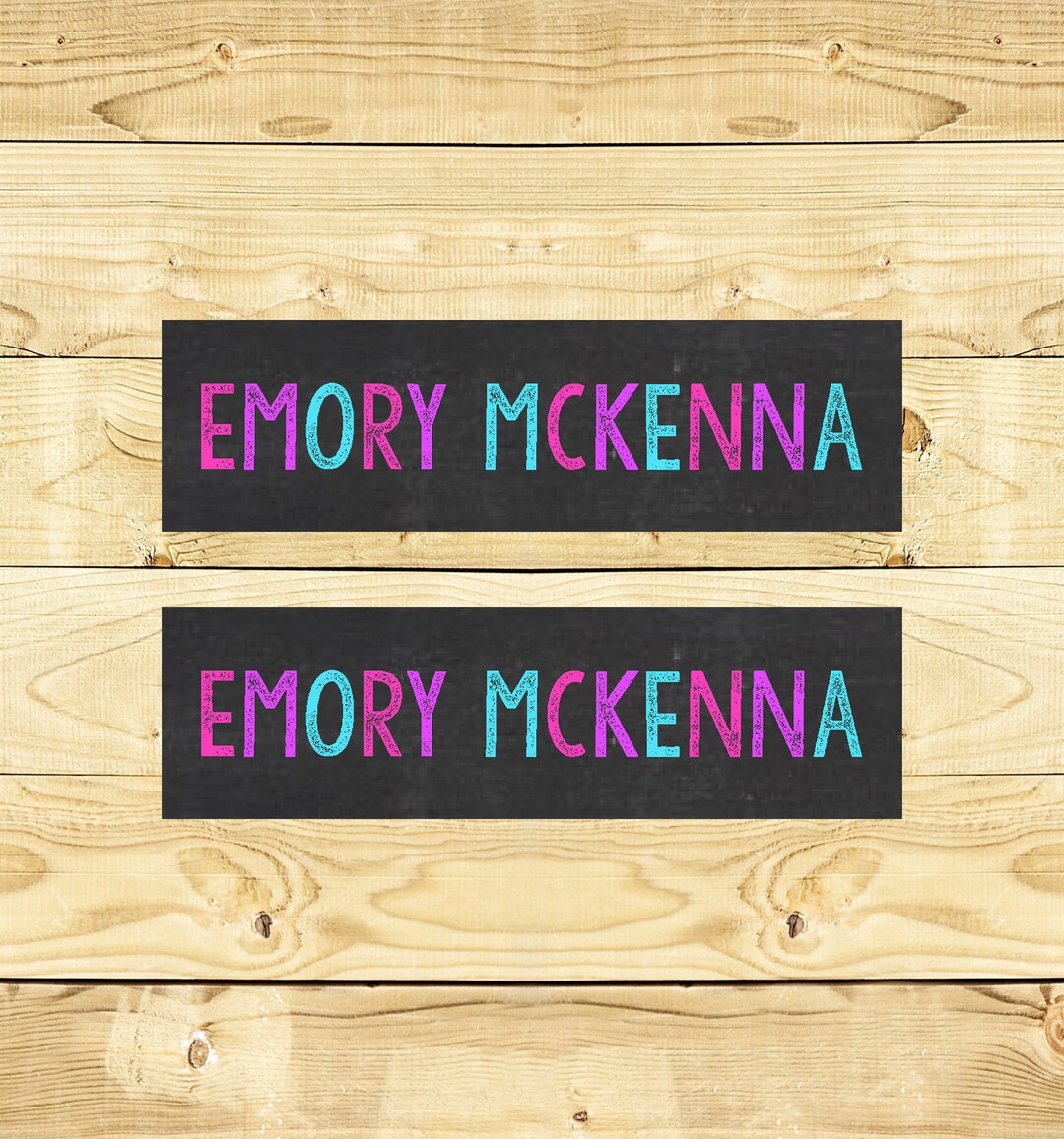 Iron On Name Labels Customized Clothing Labels For Daycare Etsy