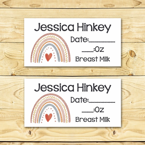 Daycare Breastmilk Bottle Labels - Etsy
