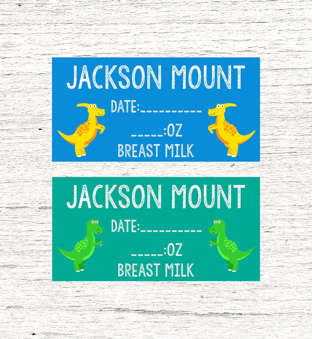Removable Baby Bottle Labels Personalized Breast Milk Daily Date Labels ...