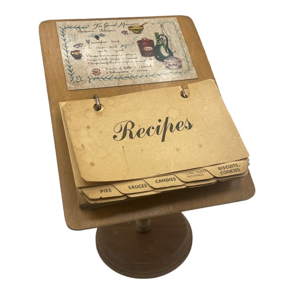 Recipe Holder - Etsy