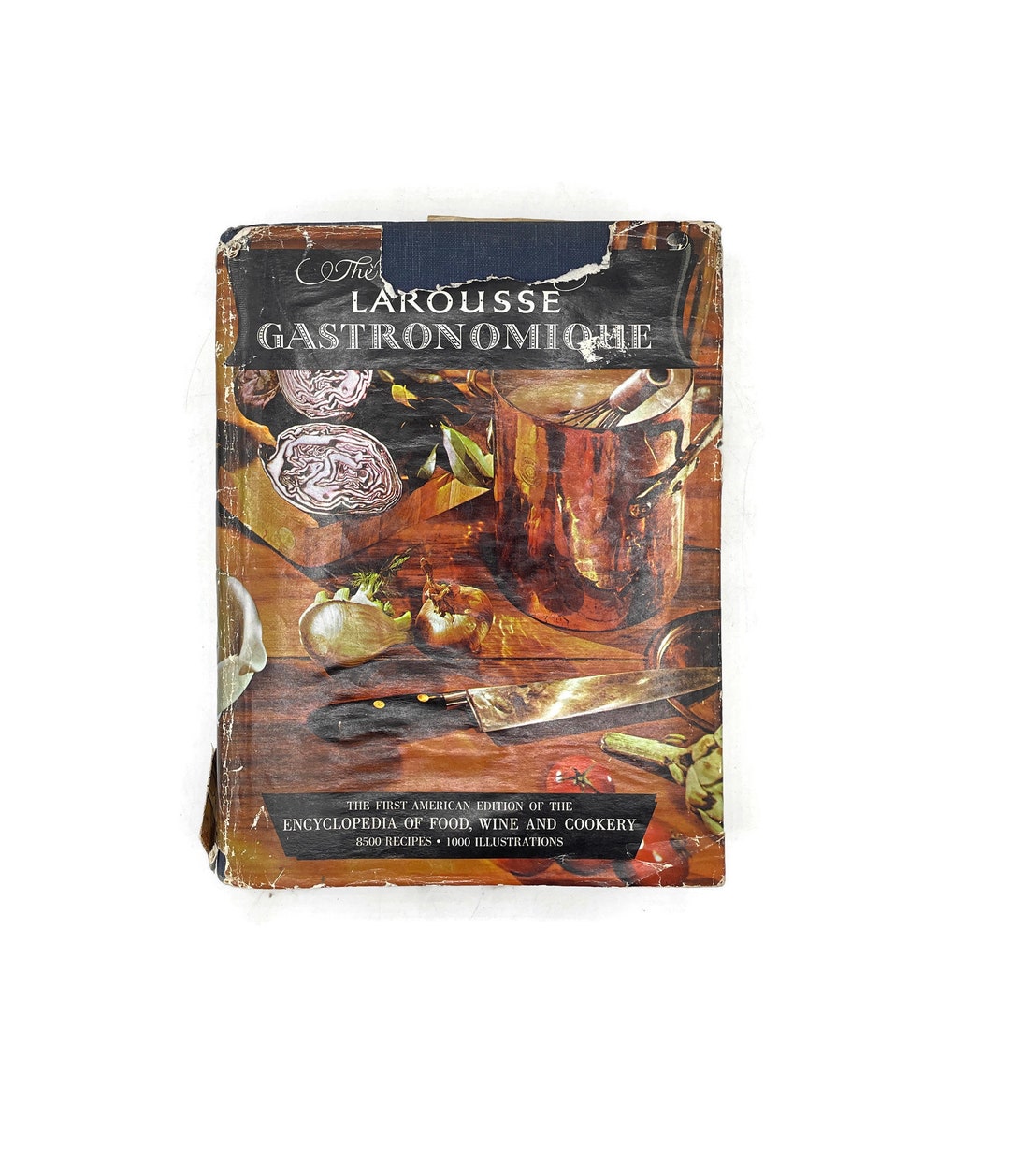 Vintage French Cookbook, Larousse Gastronomique, First English Edition ...