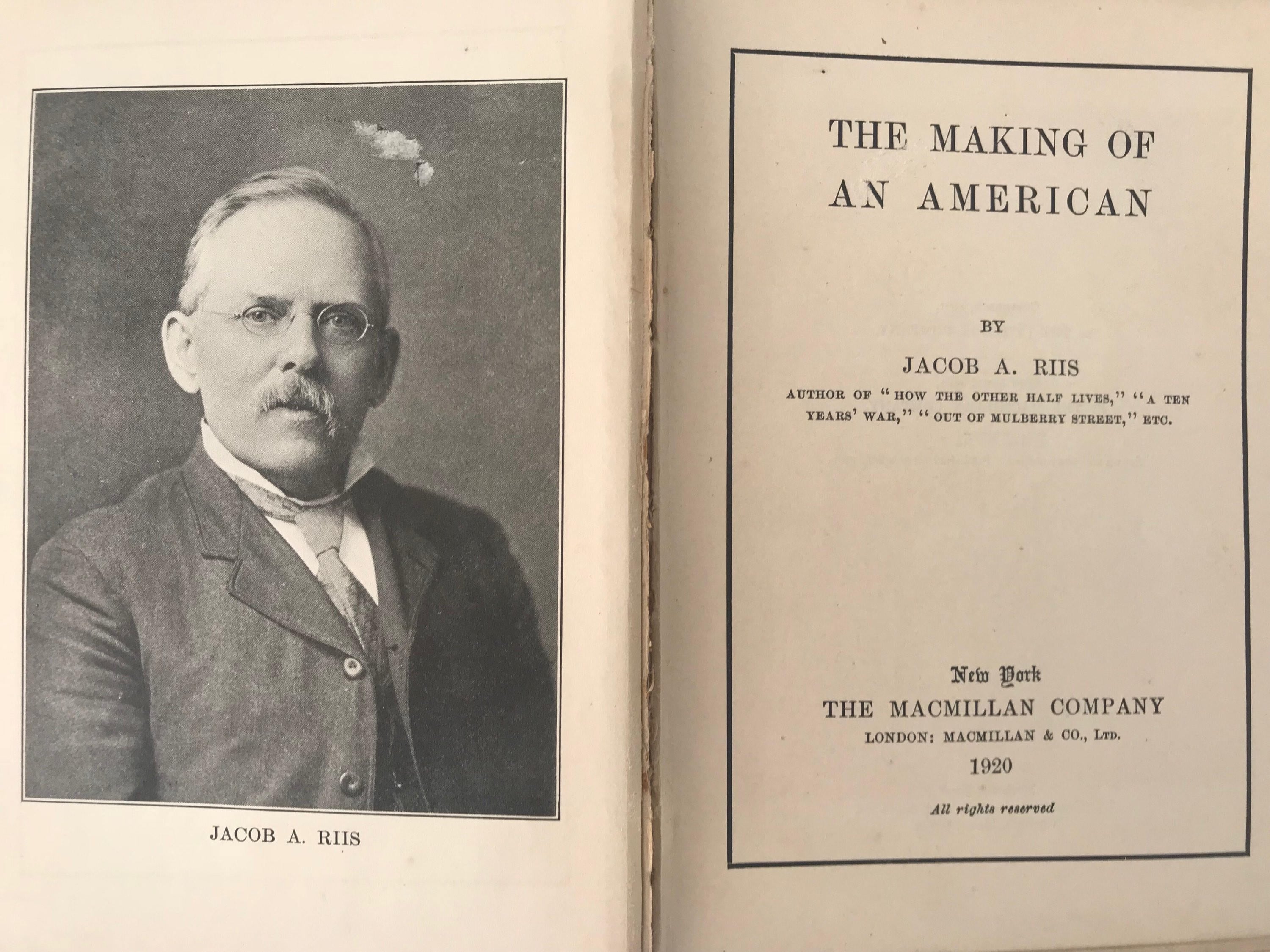 Friends Of Jacob Riis