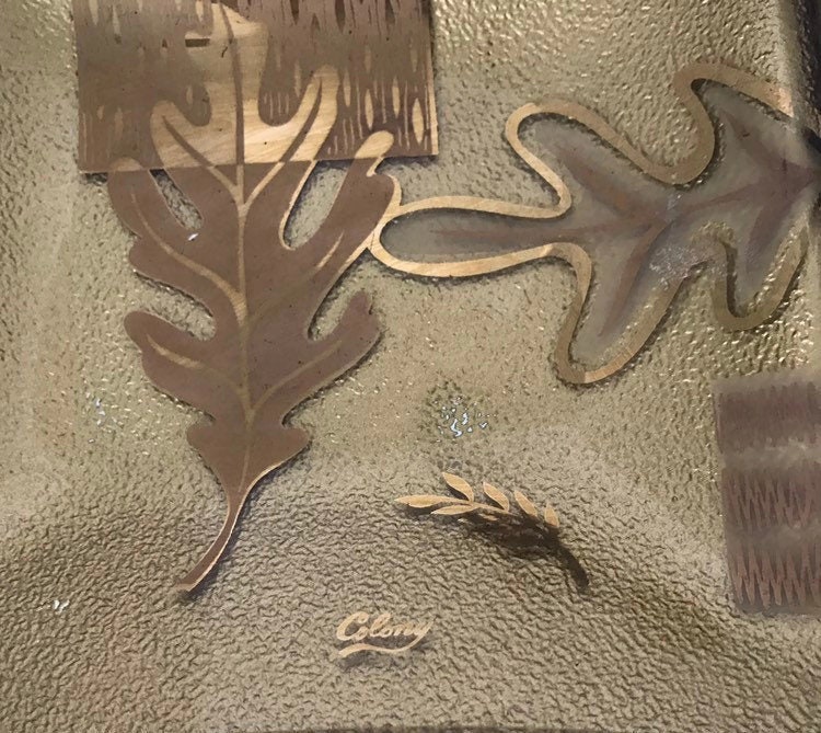 Mid Century Glass Tray With Handles Colony Glass Rectangular | Etsy