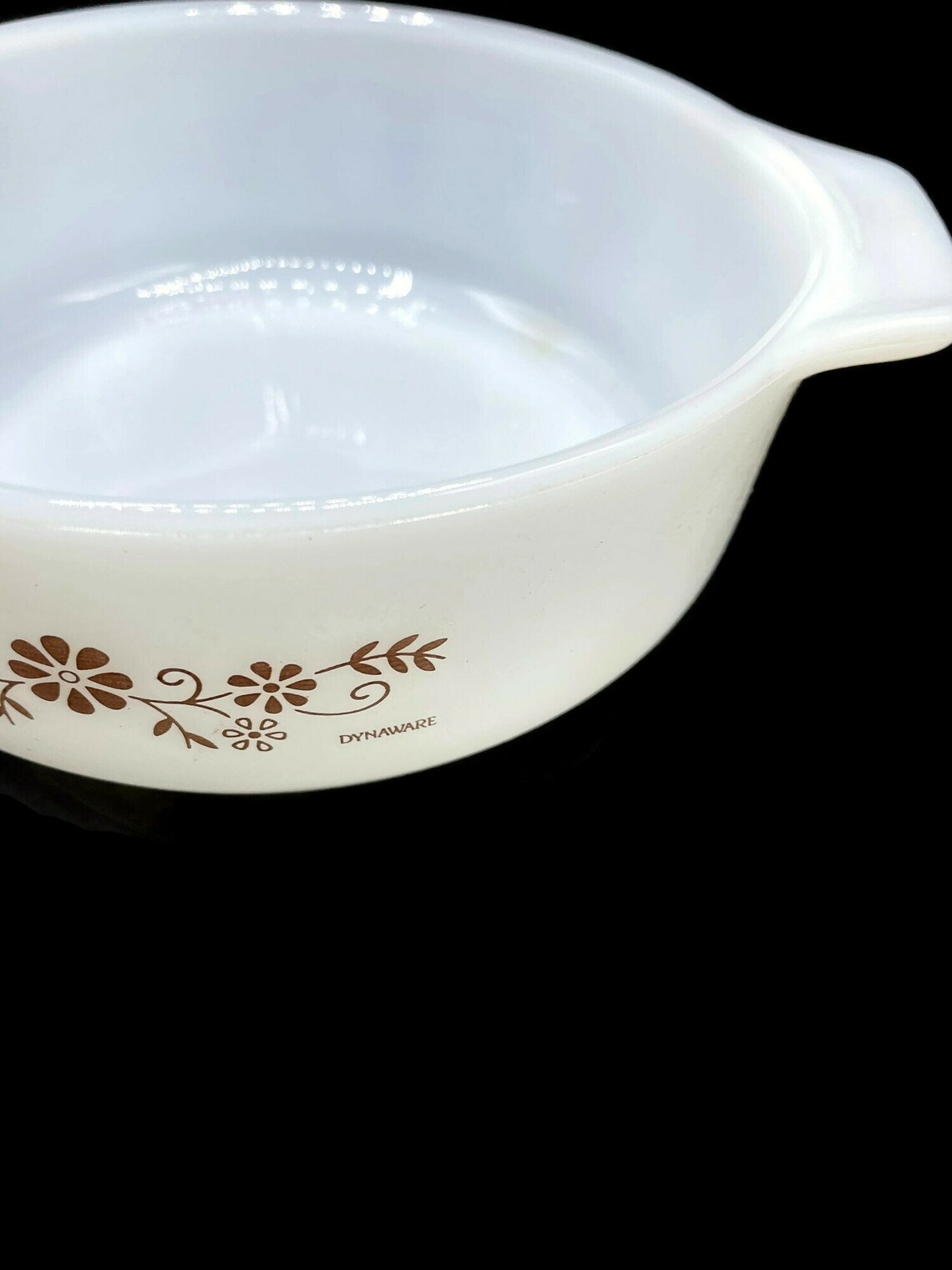 Vintage 1960s Dynaware Termocrisa Casserole White Milk Glass | Etsy