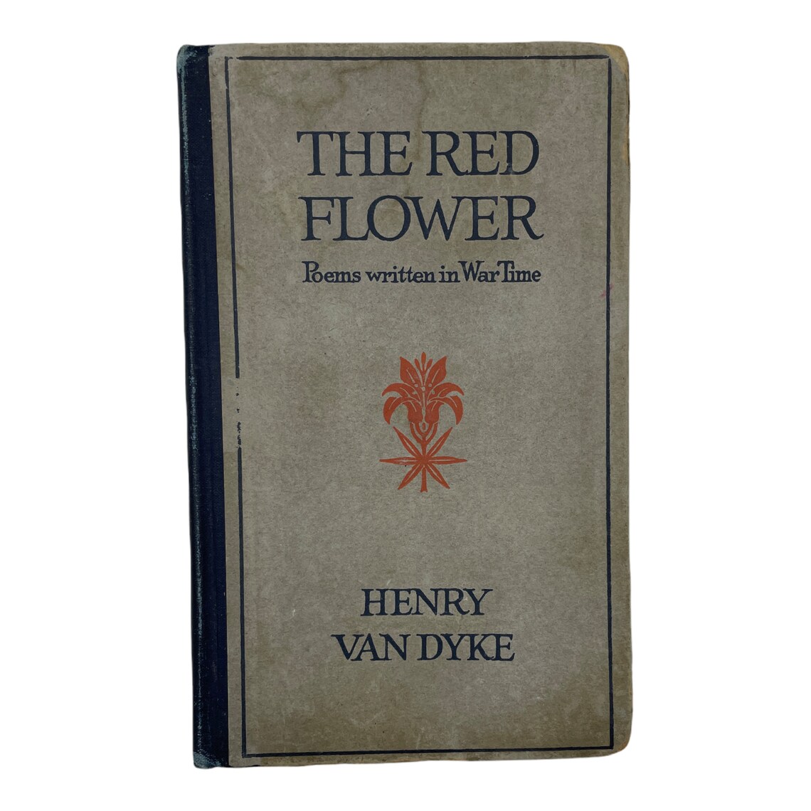 Antique Poems Book the Red Flower Poems Written in War Time - Etsy