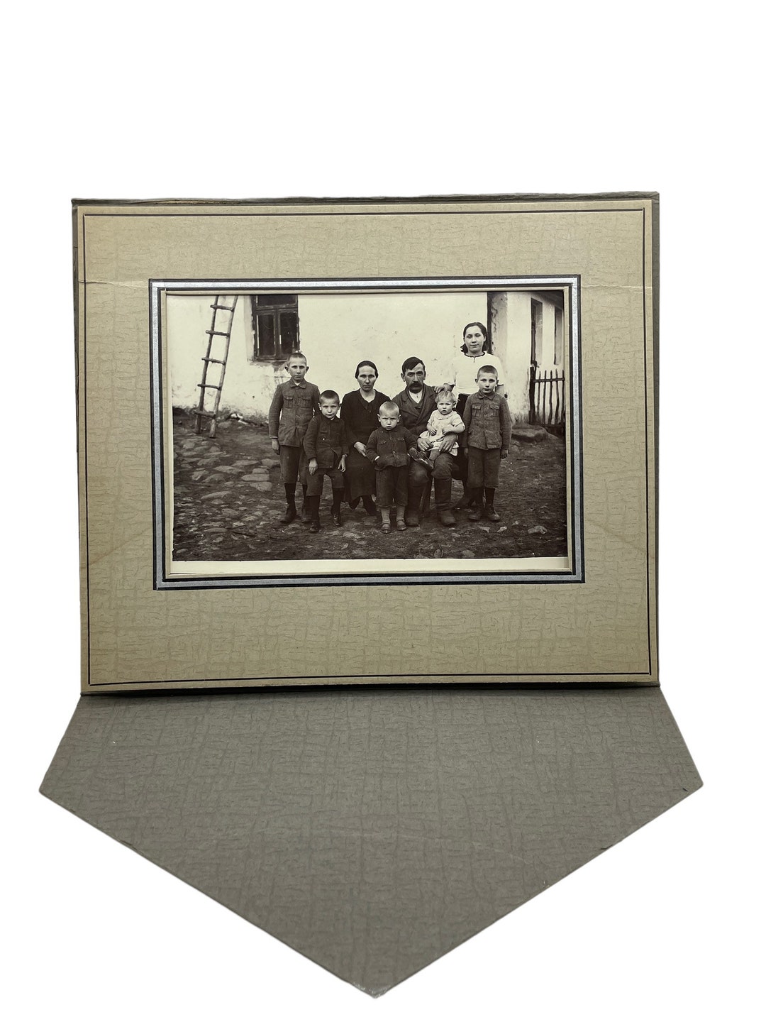 1940s Family Photo, Black and White Photograph in Folder - Etsy