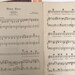 Vintage Sheet Music Lot 1920s Songs Musical Notation Paper Flowers ...