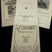 Vintage 1920s Church Pamphlets Lutheran Church Services 1928 - Etsy