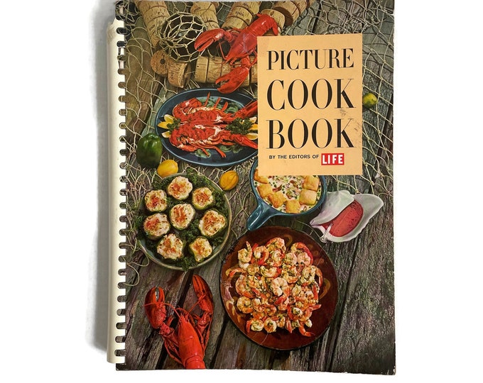 Vintage 1950s Life Magazine Picture Cookbook, Large Pictorial Cook Book ...