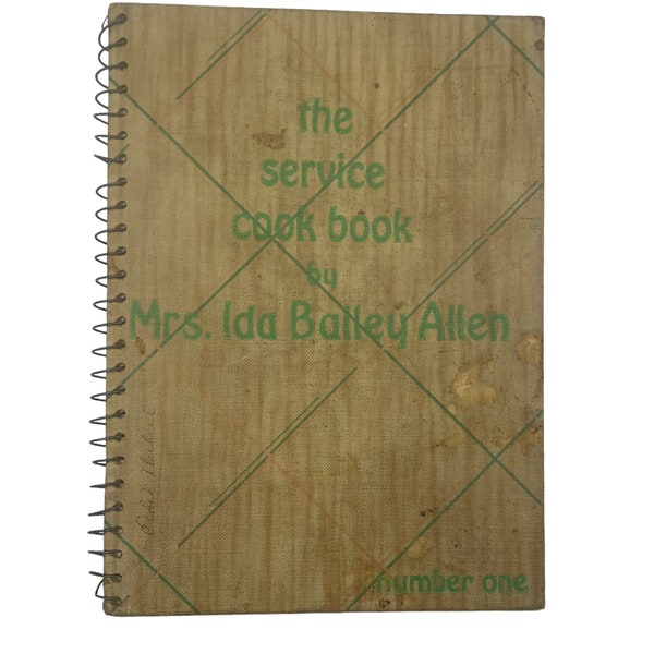 1930s Cook Book - Etsy